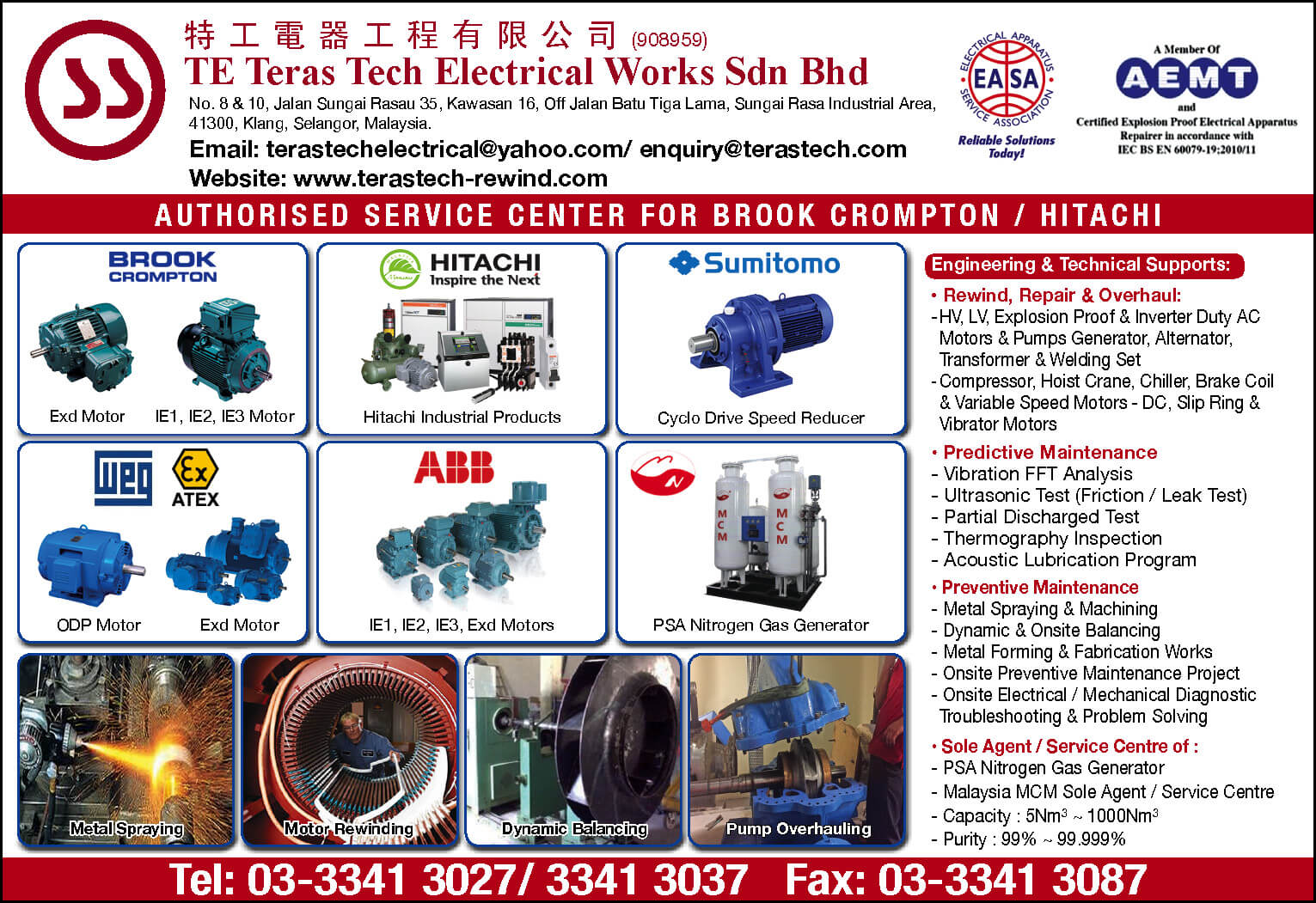 TE Teras Tech Electrical Works Sdn. Bhd. | PanPages Malaysia