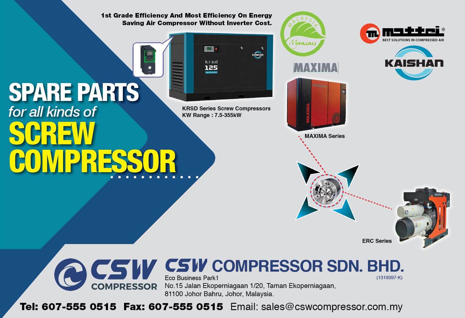 CSW Compressor Sdn. Bhd. | PanPages Malaysia